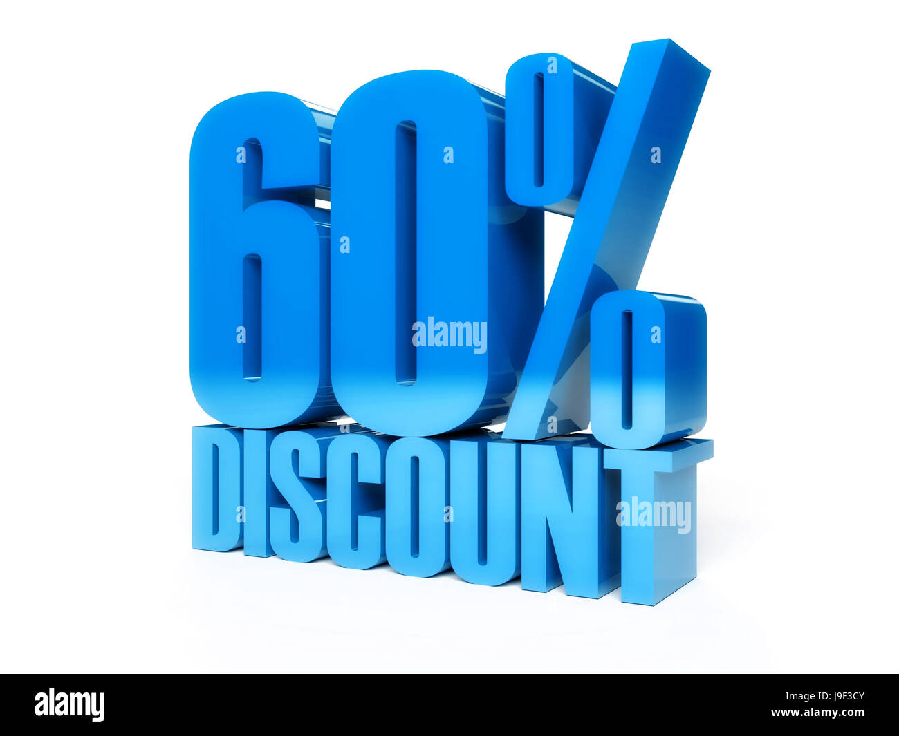 60 percent off discount sale Cut Out Stock Images & Pictures - Alamy