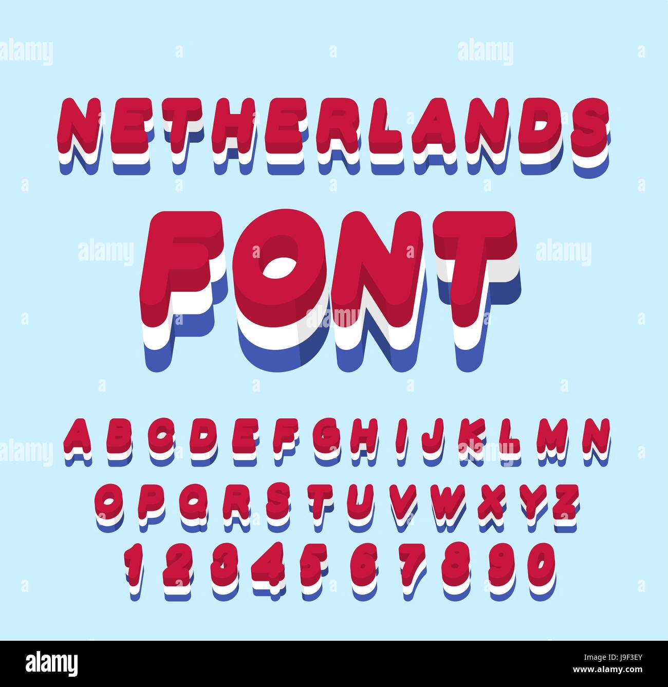 Dutch alphabet Stock Vector Images - Alamy