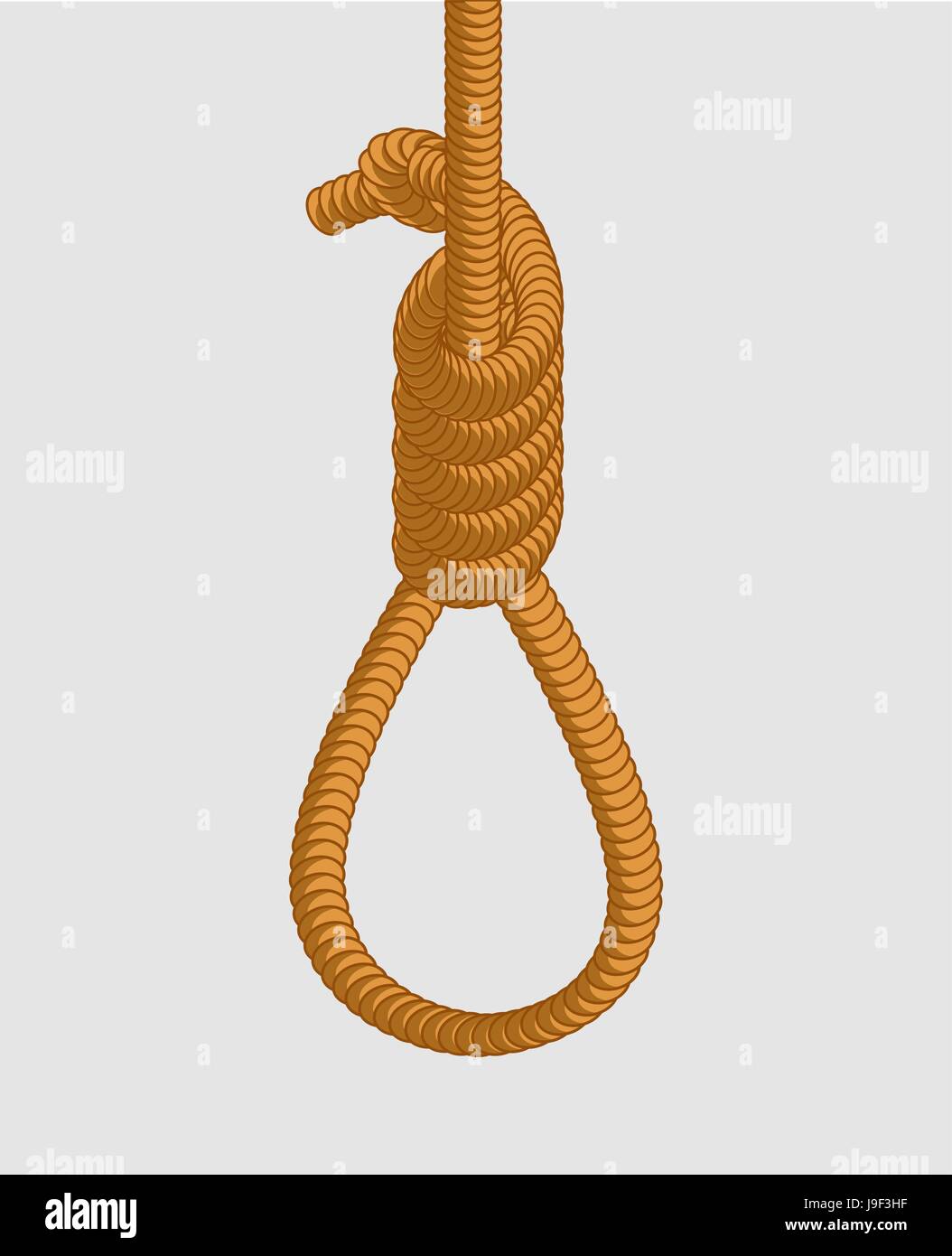 Knot instrument of execution Stock Vector Images - Alamy