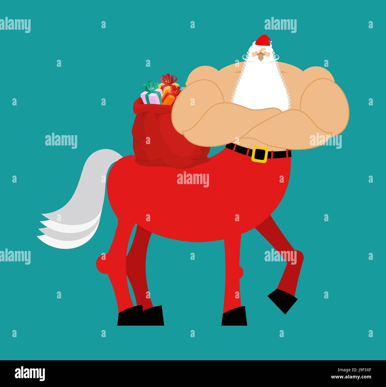 Half human monster Stock Vector Images - Alamy