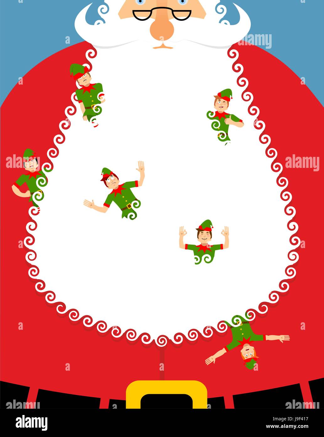 Elves poster Stock Vector Images - Alamy