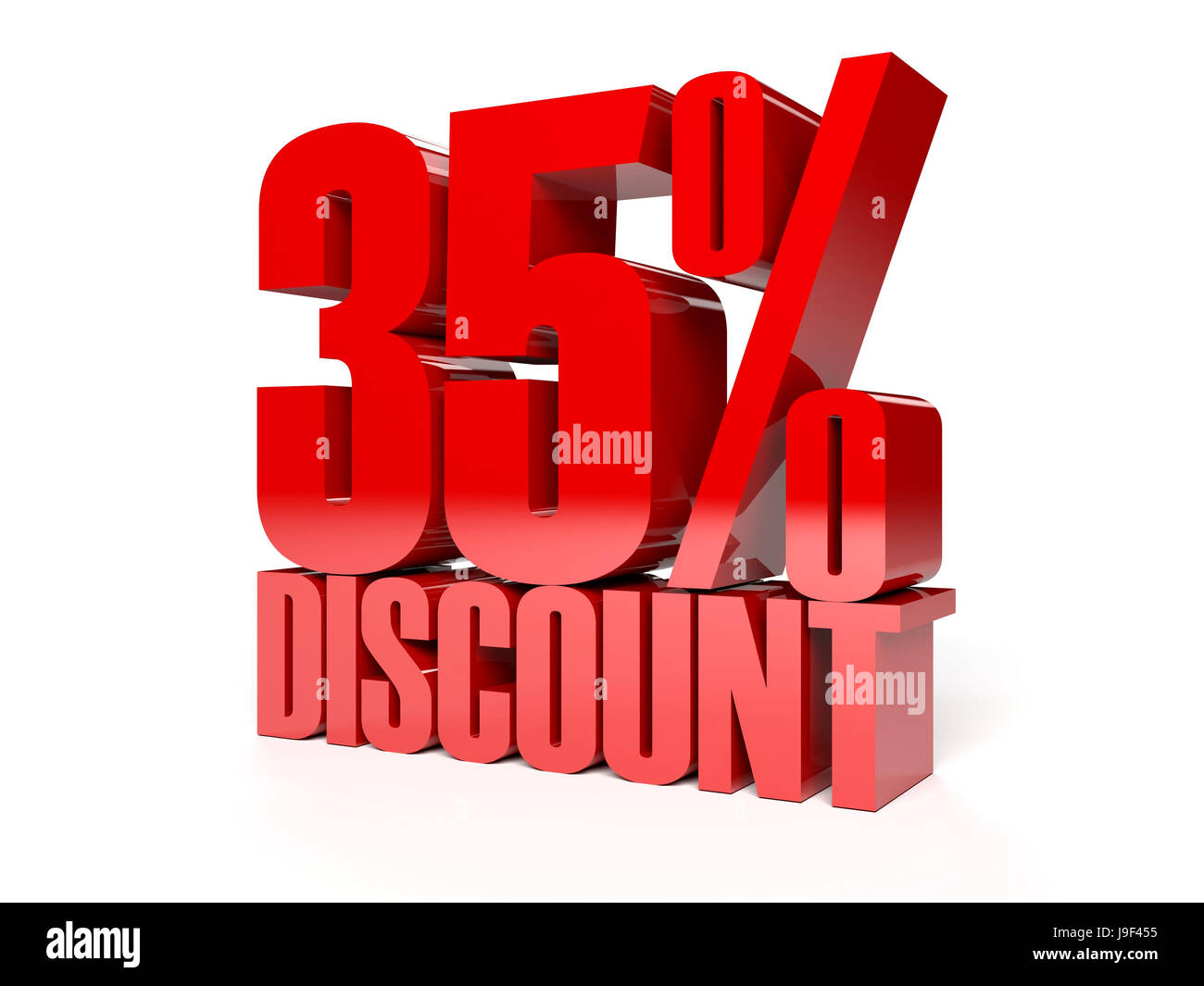 35 percent discount sign icon hi-res stock photography and images - Alamy