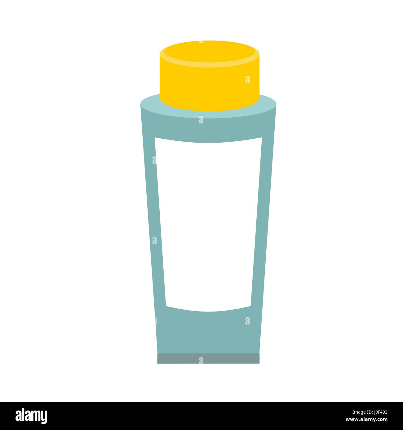 Cream tube. Packaging for cosmetics. foam pack template Stock Vector ...