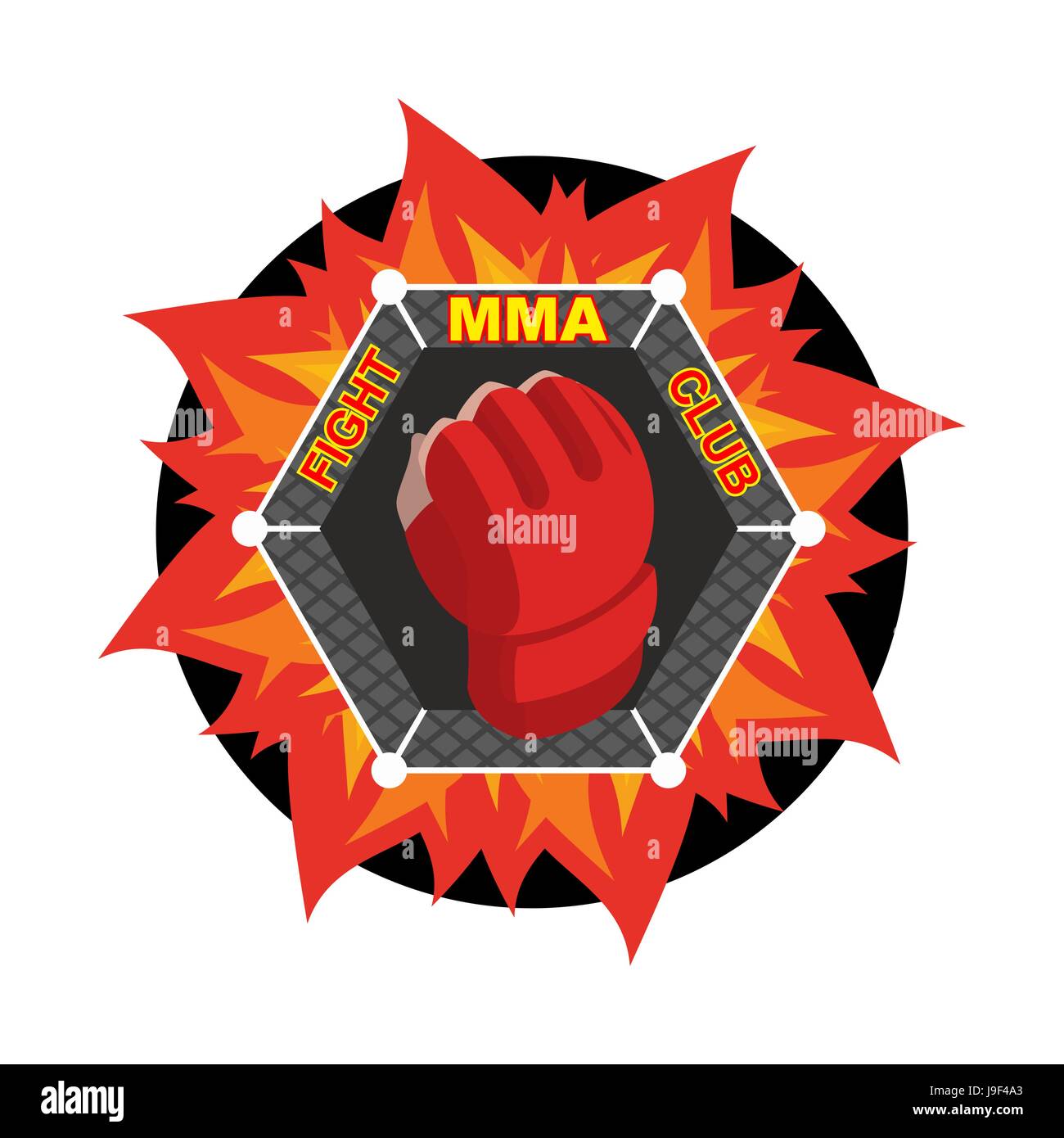 Athletes hand Stock Vector Images - Alamy