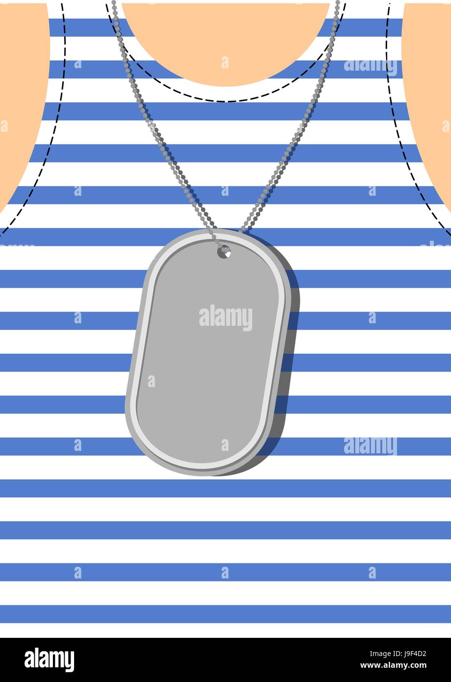 Army Soldier badge on chest. Male torso. Military clothing Stock Vector ...