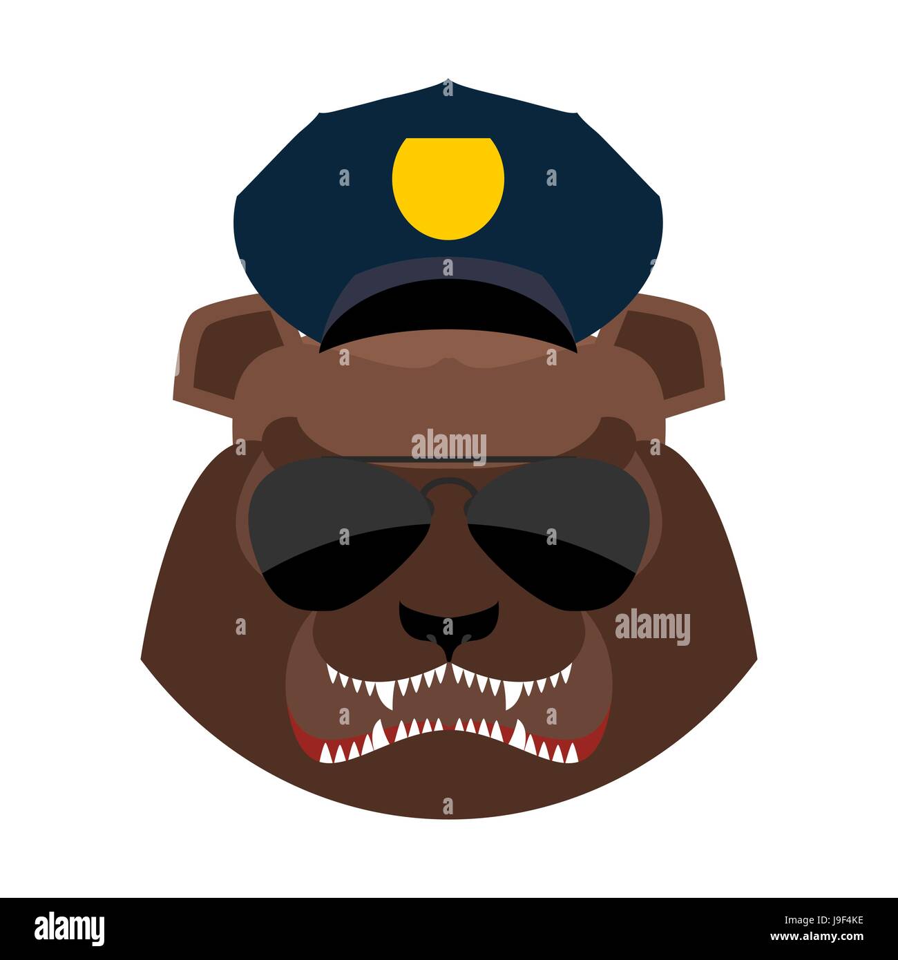Police in forest Stock Vector Images - Alamy