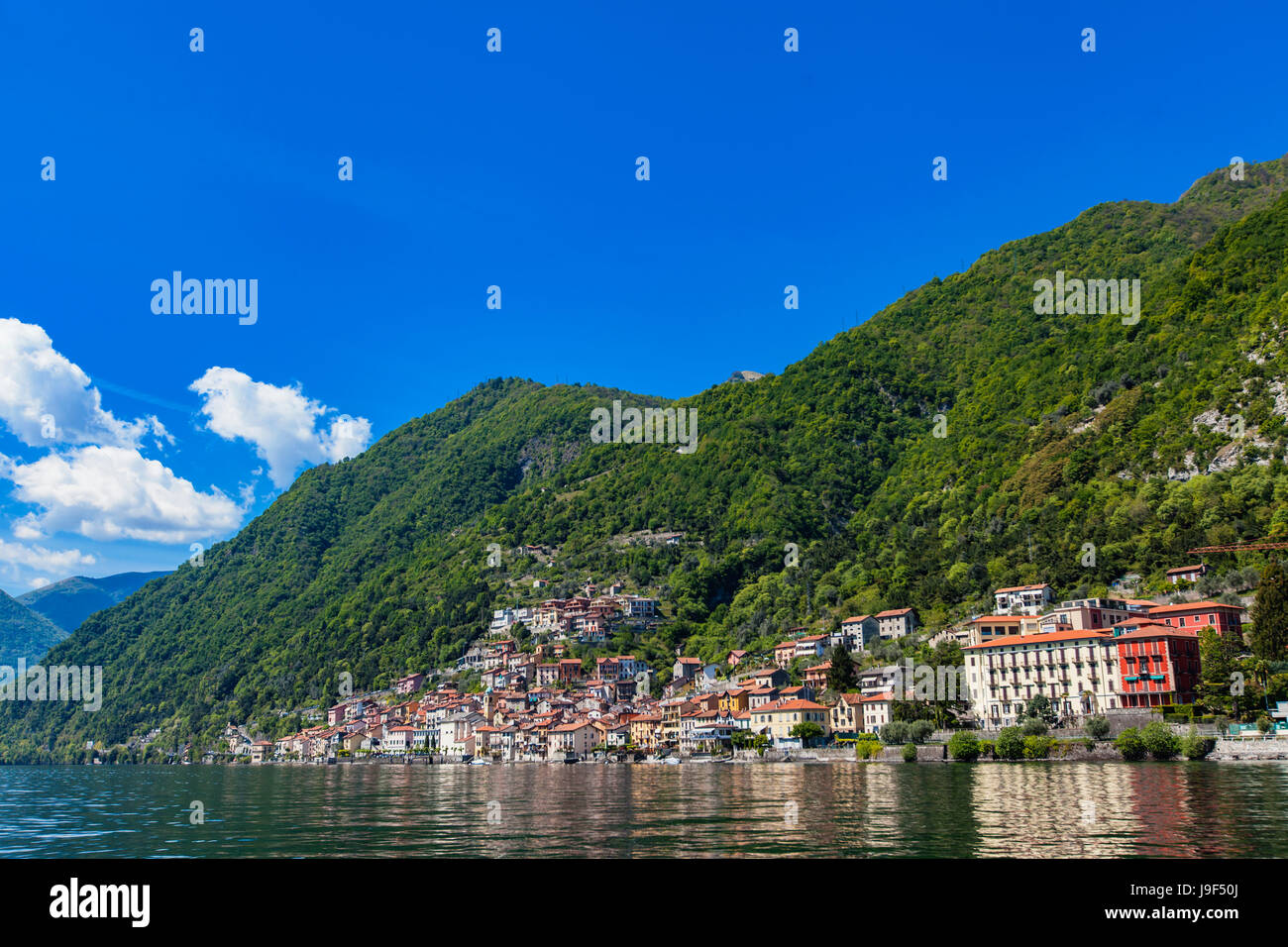 Moltrasio on Lake Como in Lombardy, Italy Stock Photo - Alamy