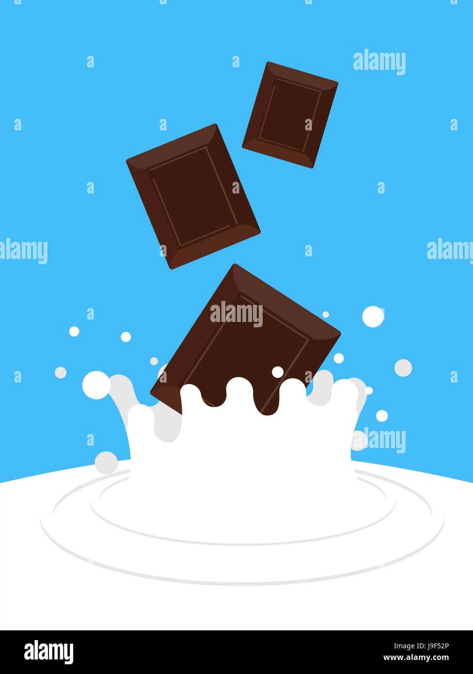 Hot chocolate cacao in Stock Vector Images - Alamy