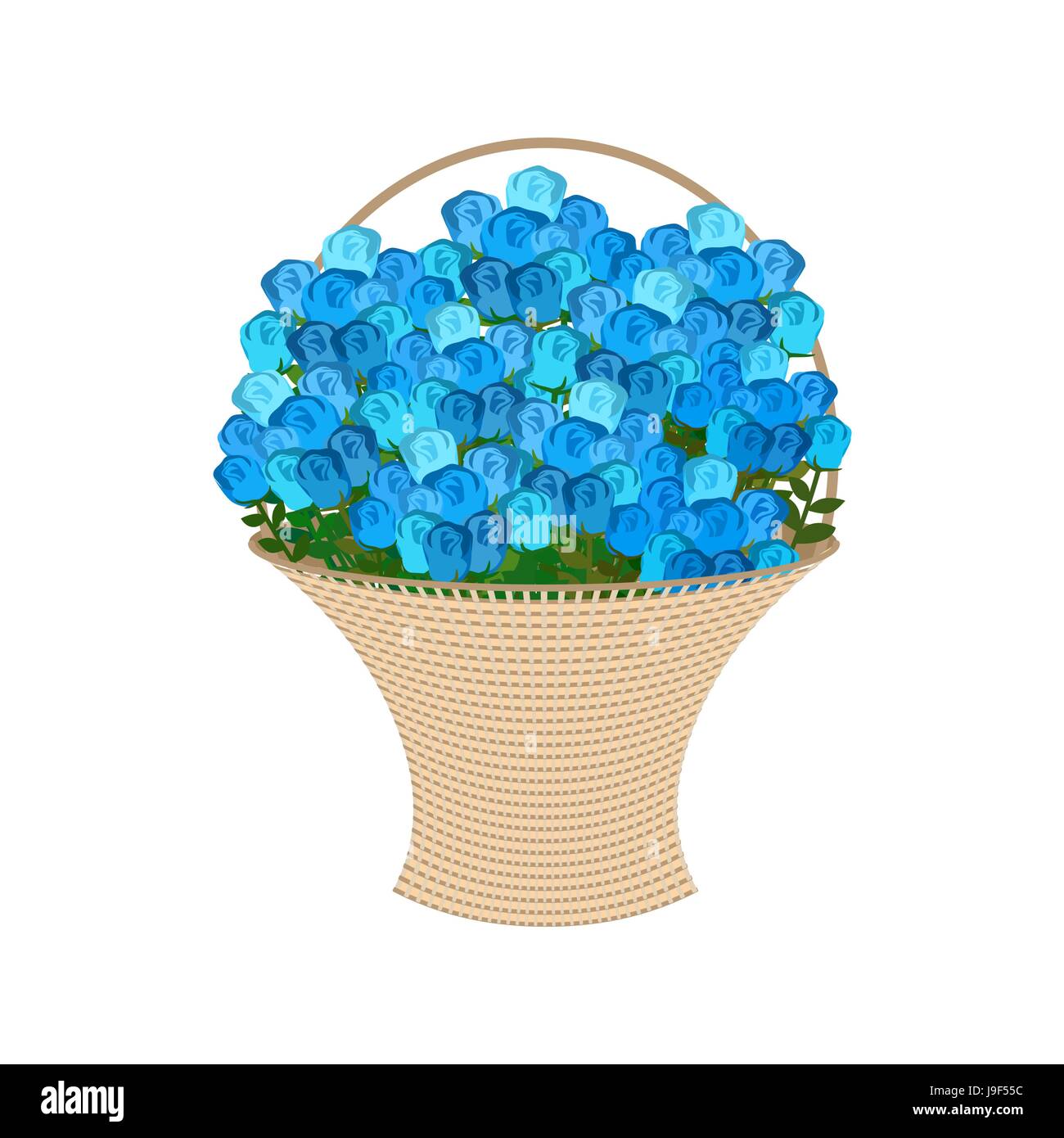 Closeup vibrant bouquet flowers Stock Vector Images - Alamy