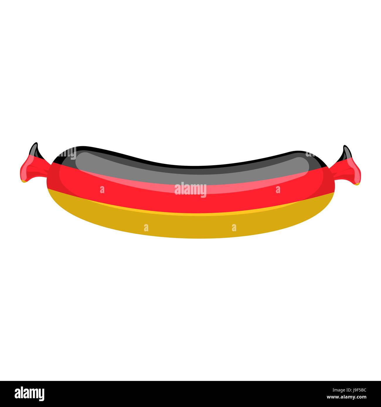 Sauerkraut germany sausage potato Stock Vector Images - Alamy