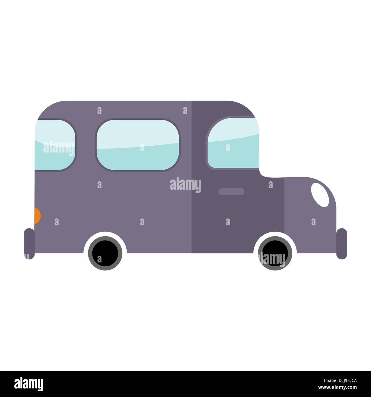 Gray car in front Cut Out Stock Images & Pictures - Alamy