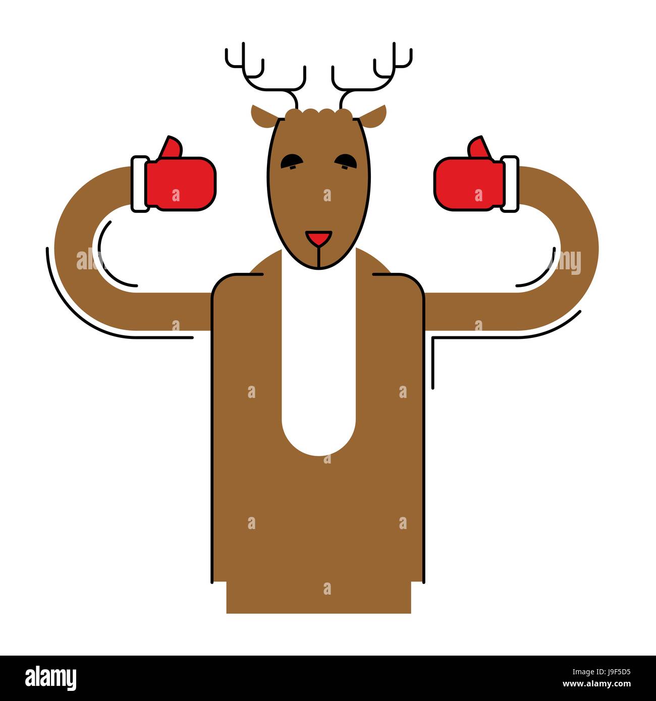 Nordic beast Stock Vector Images - Alamy