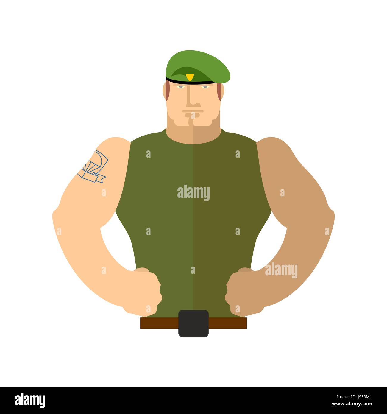 Soldier salute usa in Stock Vector Images - Alamy