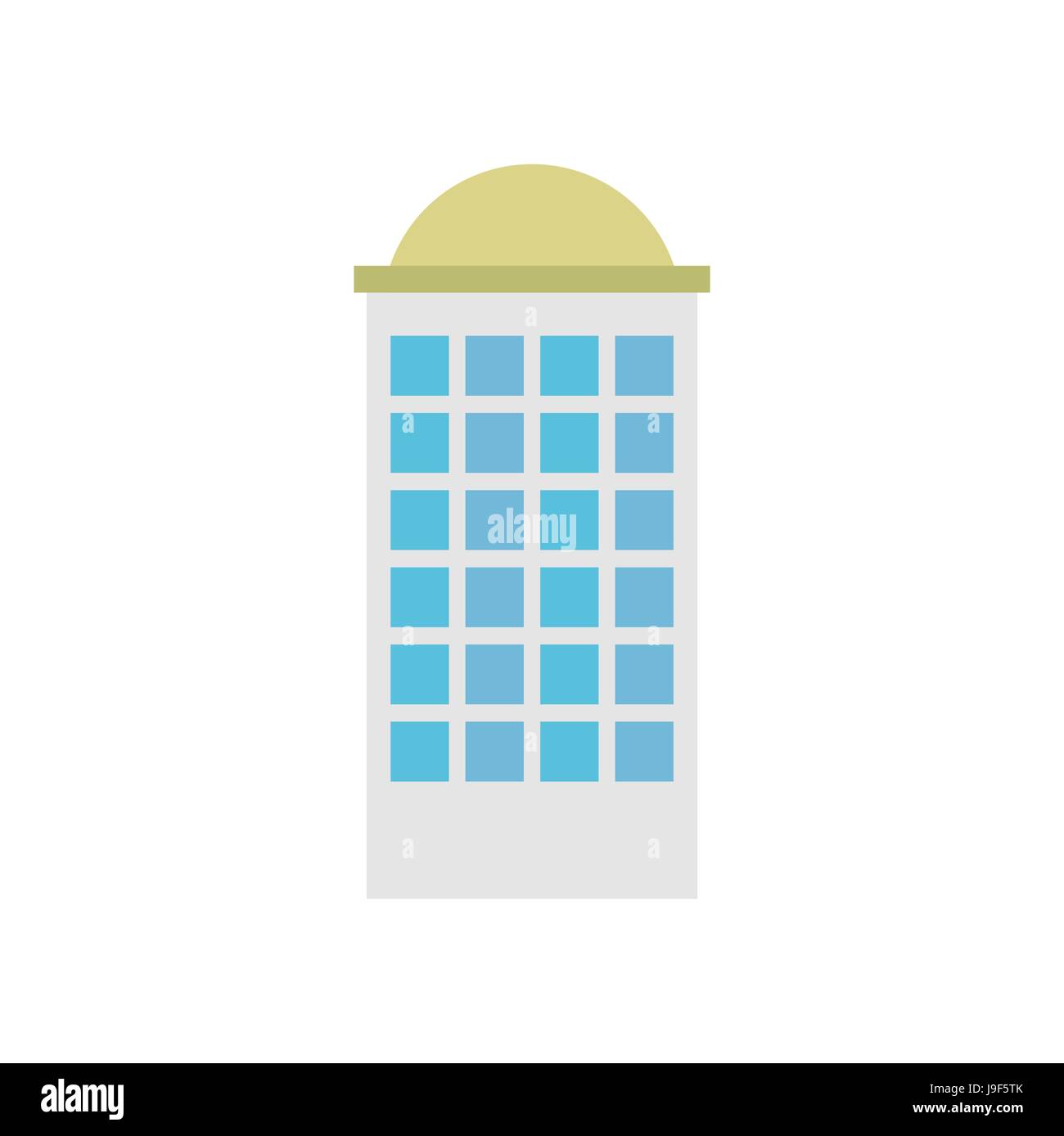 Building, house and architecture object. Business Property. Urban ...