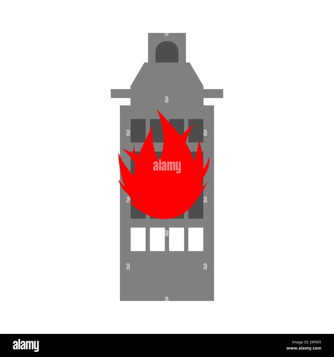 Burn ash Stock Vector Images - Alamy