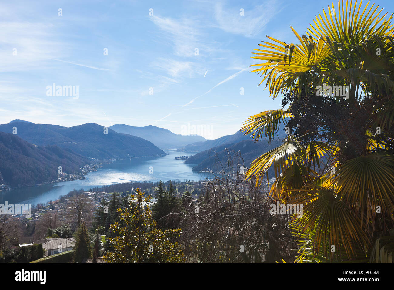 Luganos lake hi-res stock photography and images - Alamy
