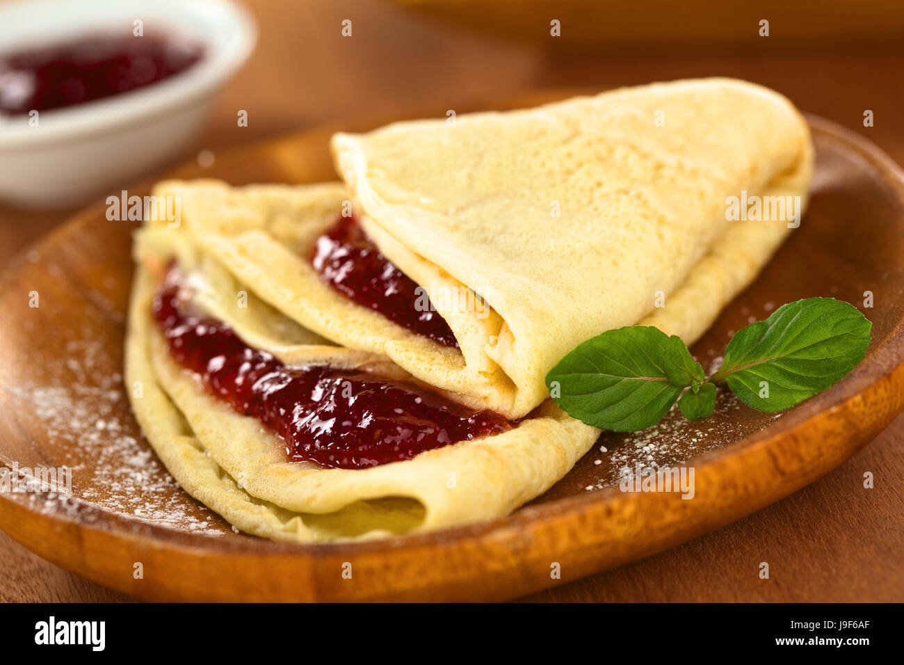 sweetly, jam, pancakes, pancake, food, aliment, sweetly, horizontal ...