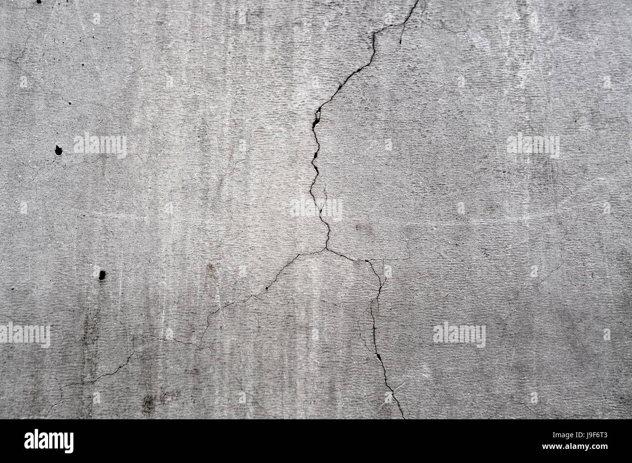 concrete, wall, fairfaced concrete, crack, fissure, breaking, fracture ...
