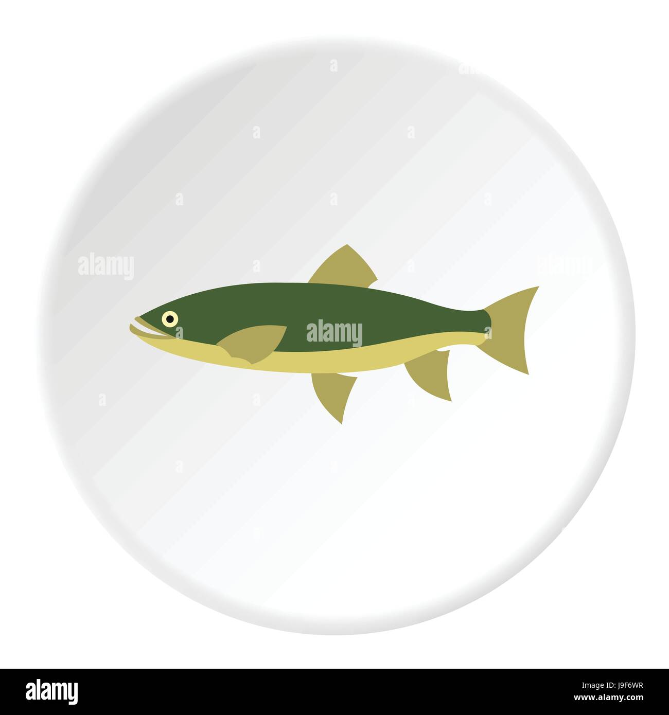 Smelt icon, flat style Stock Vector Image & Art - Alamy