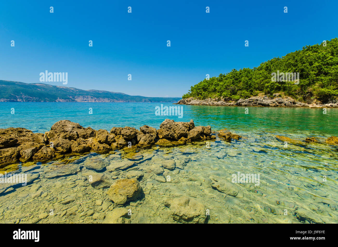 Beautiful exotic sea coast Stock Photo - Alamy