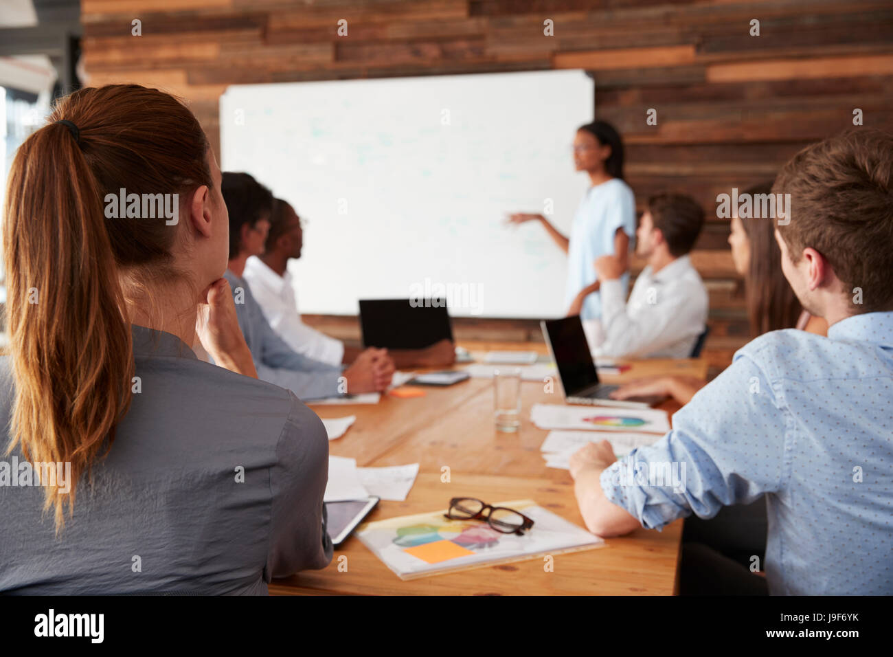 Presentation back hi-res stock photography and images - Alamy