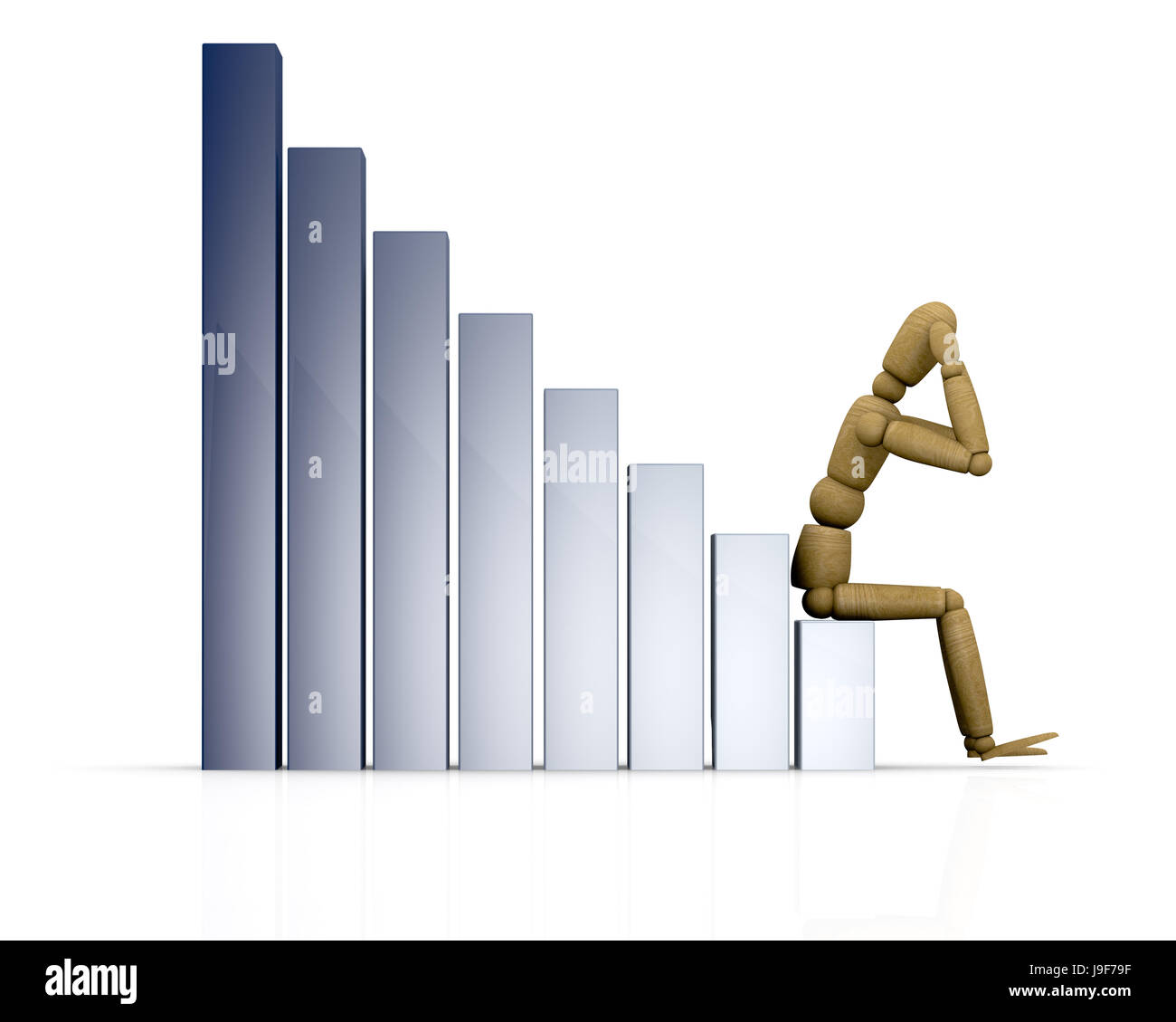 isolated, chart, model, design, project, concept, plan, draft, risk ...