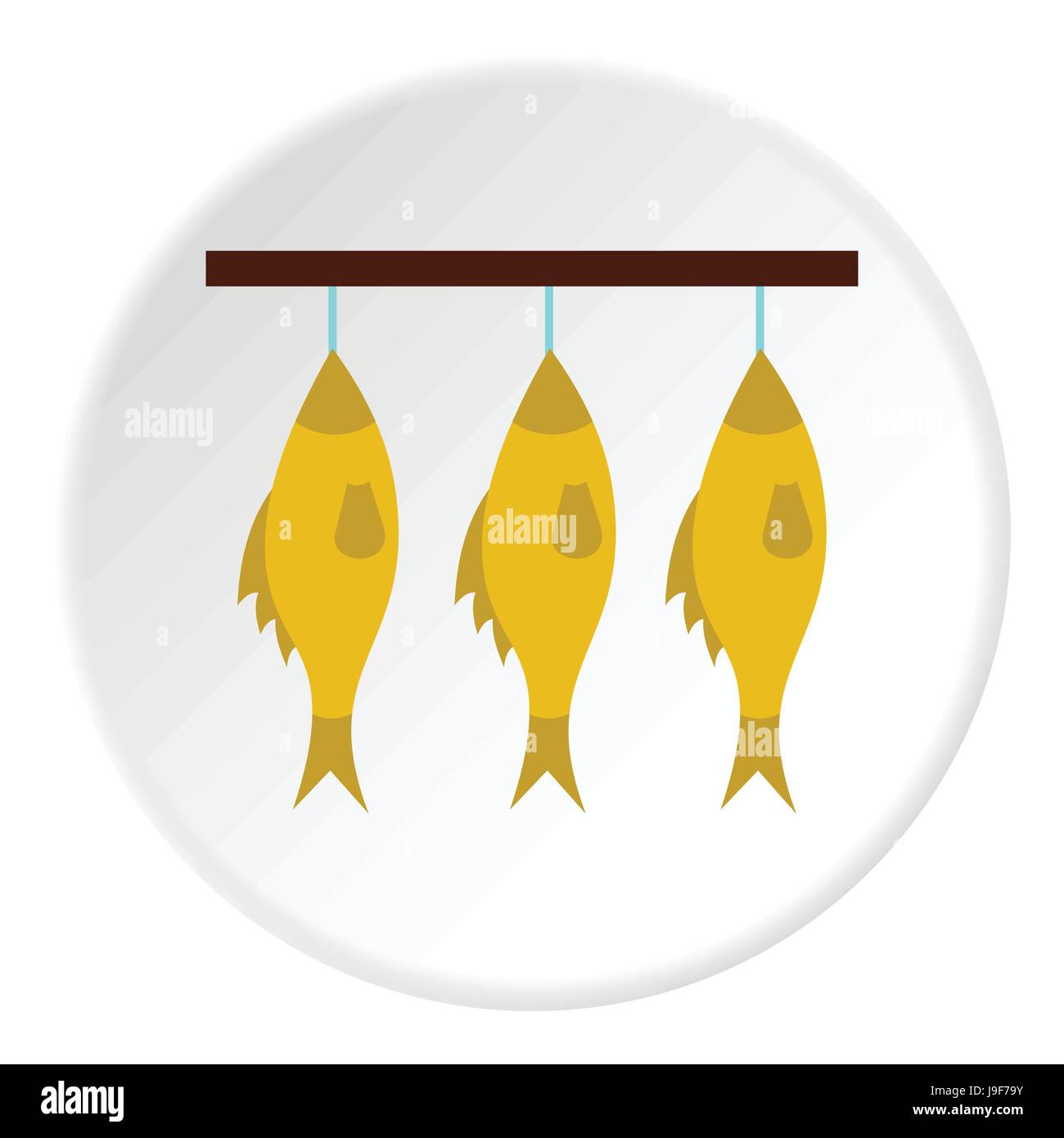 Smoked fish tail Stock Vector Images - Alamy