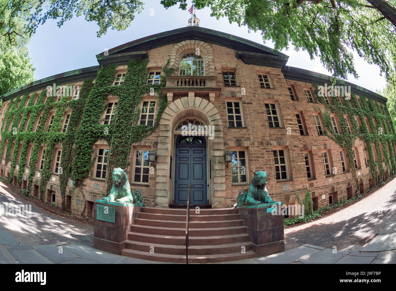 World famous Princeton University, Nassau Hall, New Jersey, USA Stock ...