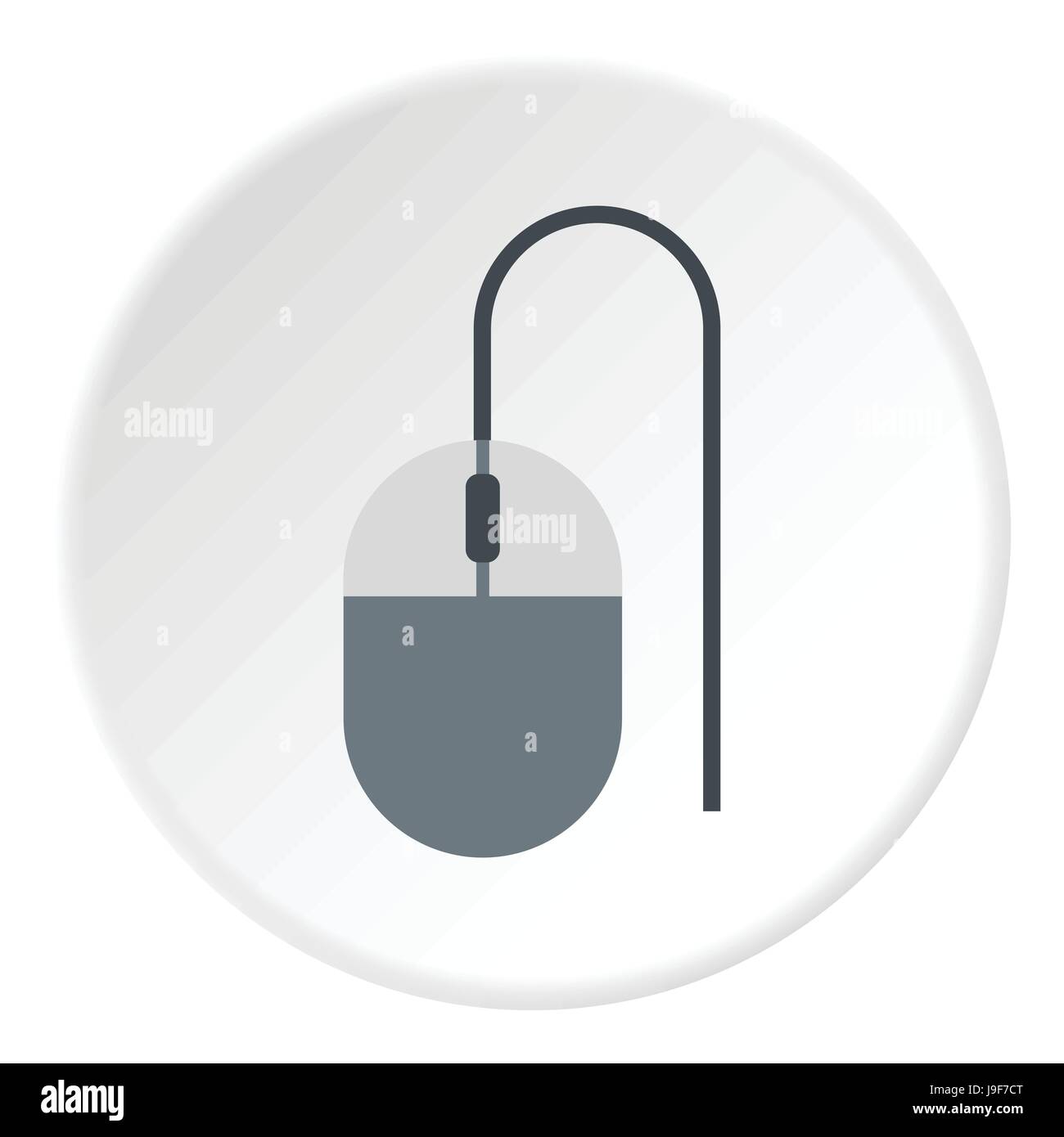 Mouse of computer icon, flat style Stock Vector Image & Art - Alamy