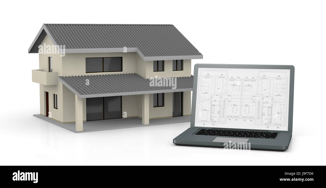 house, building, office, laptop, notebook, computers, computer, tools ...