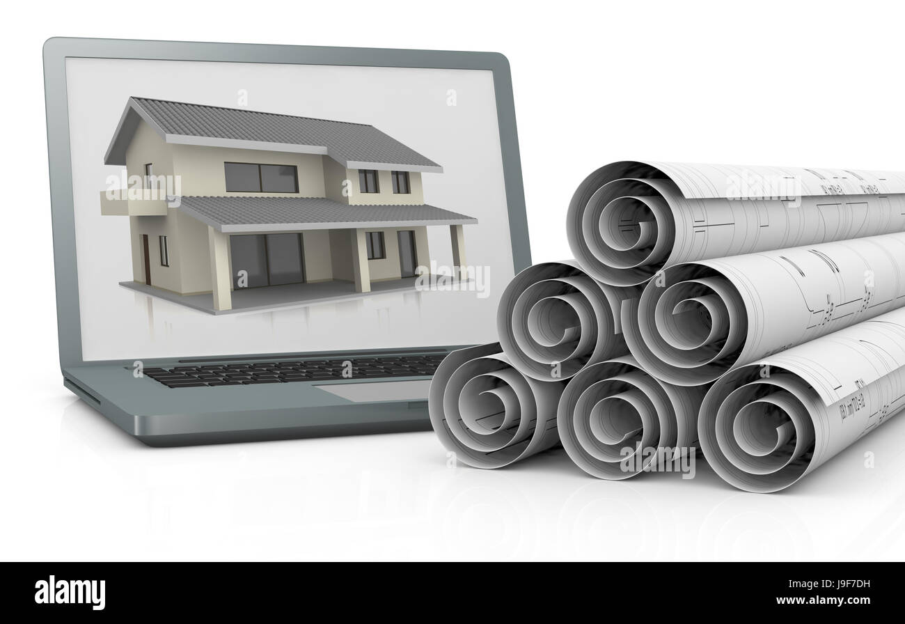 house, building, office, laptop, notebook, computers, computer, tools ...
