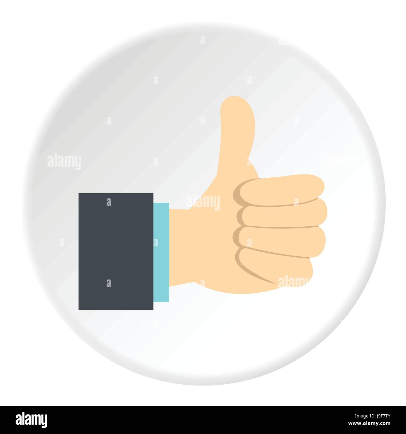 Hand gesture indicating approval Cut Out Stock Images & Pictures - Alamy