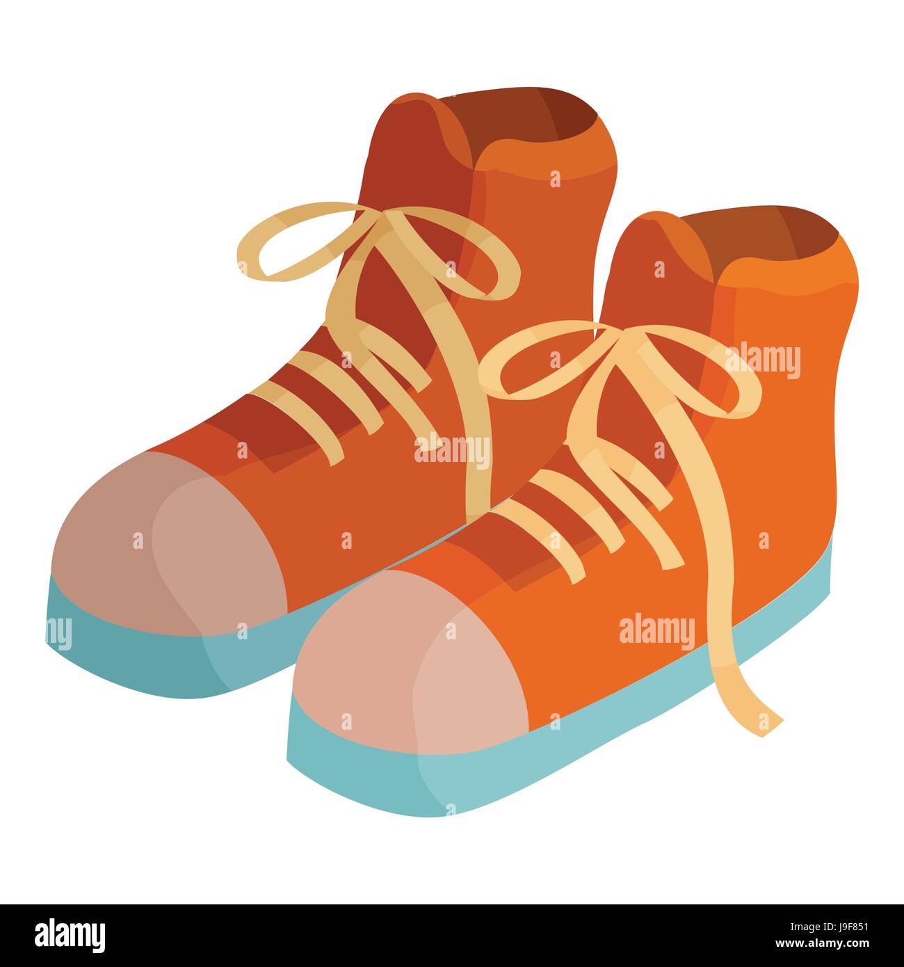 Pair of boots icon, cartoon style Stock Vector Image & Art - Alamy