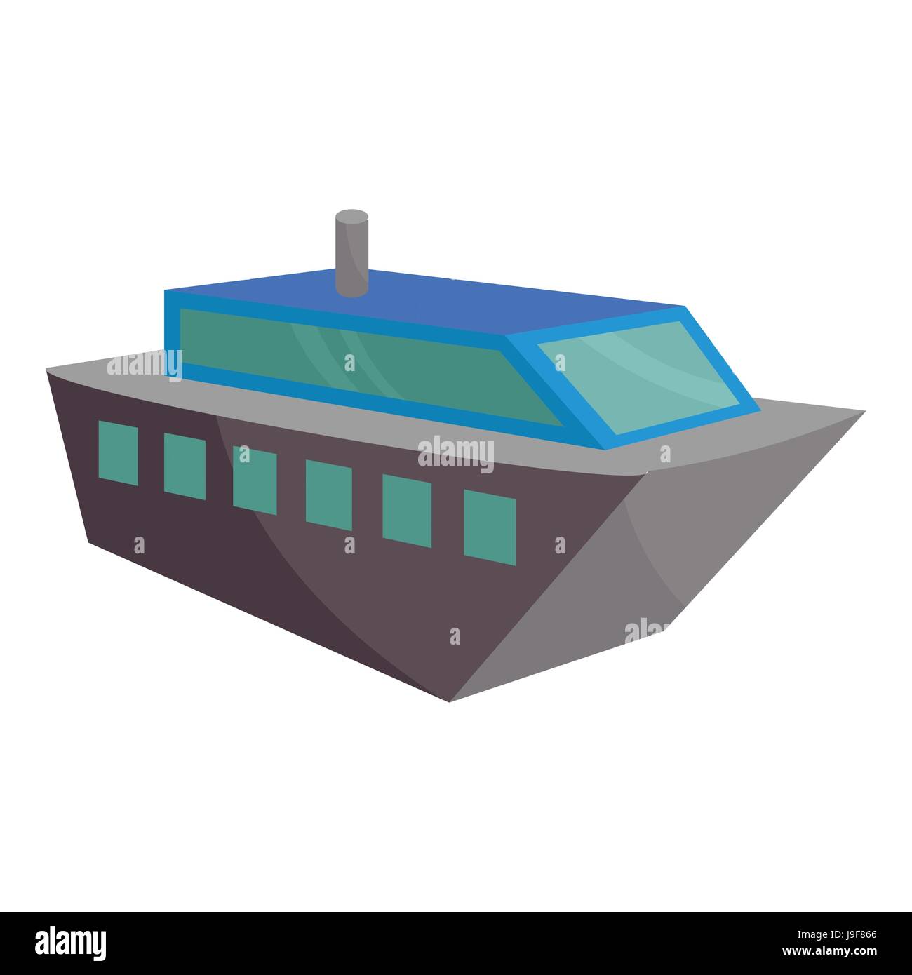 Powerboat icon, cartoon style Stock Vector Image & Art - Alamy