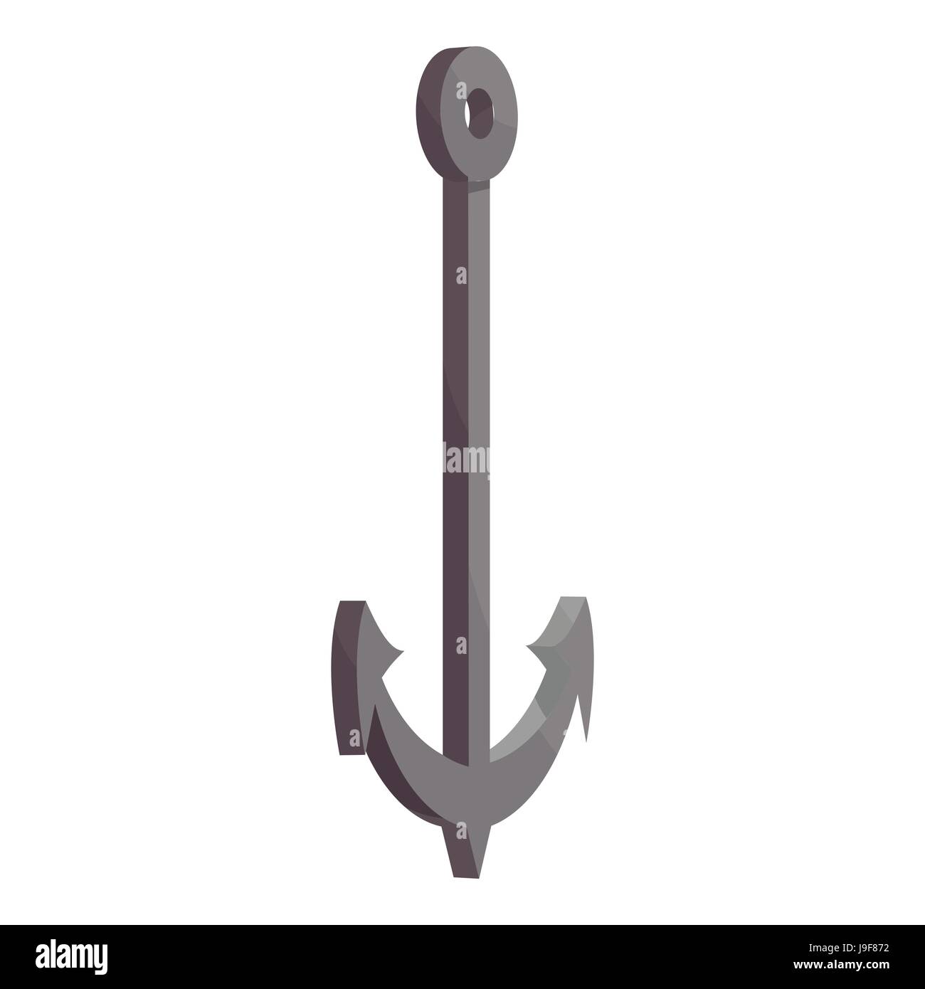 Anchor icon, cartoon style Stock Vector Image & Art - Alamy