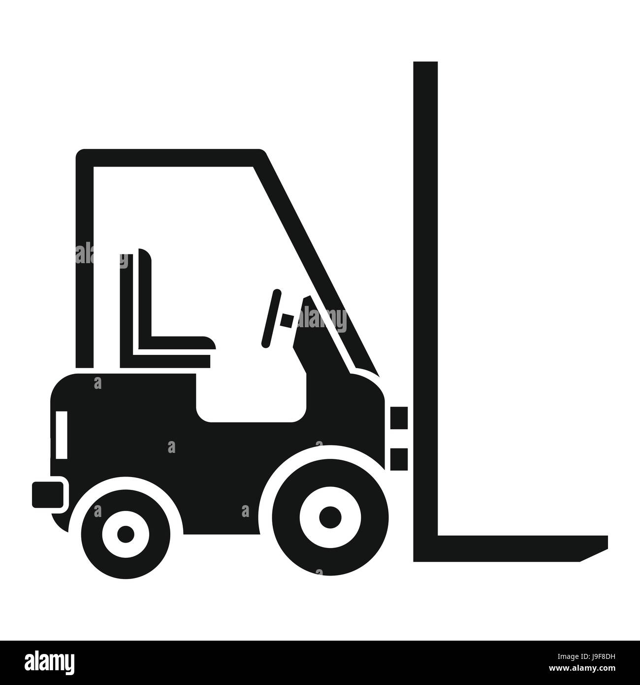 Pallet stacker icon hi-res stock photography and images - Alamy