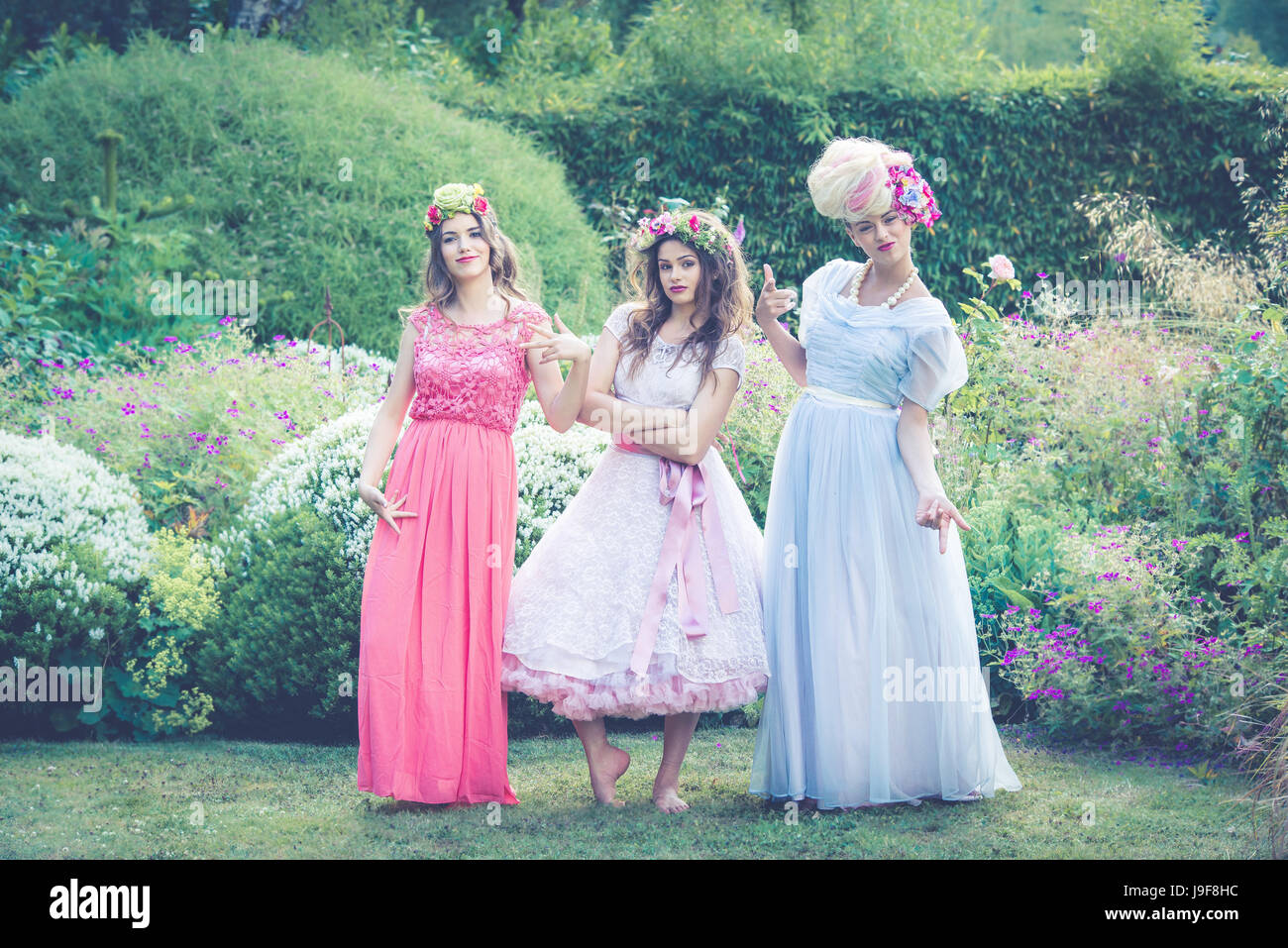 Vintage tea party Stock Photo - Alamy