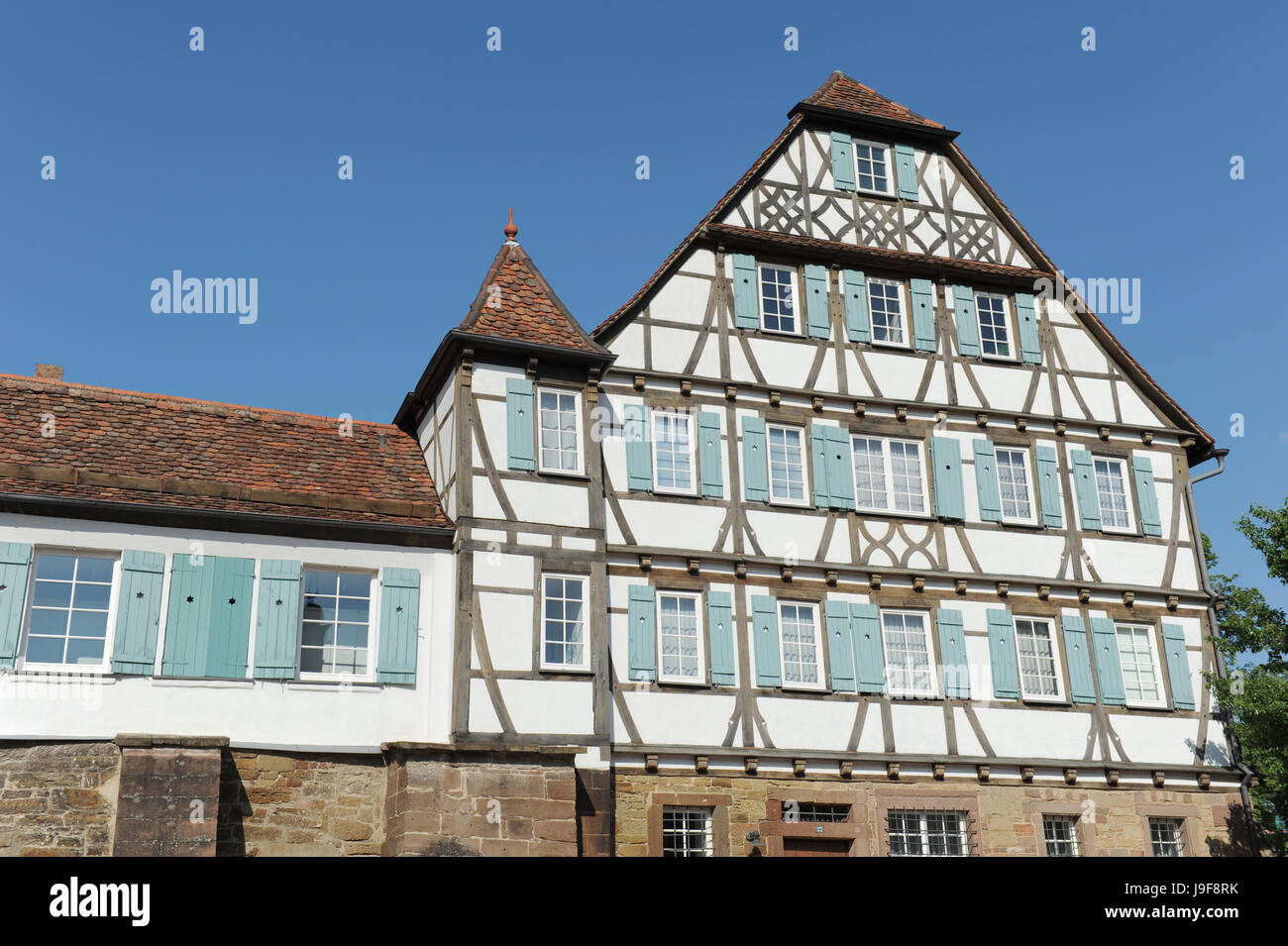 monastery, world cultural heritage, gable, convent, house, building ...