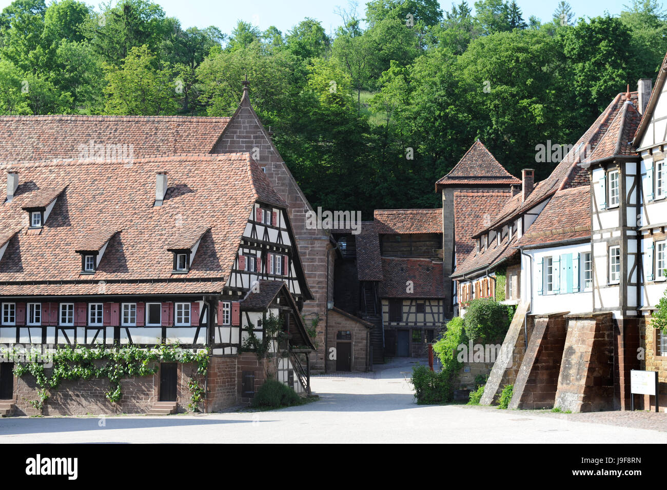 monastery, world cultural heritage, convent, building of historic ...