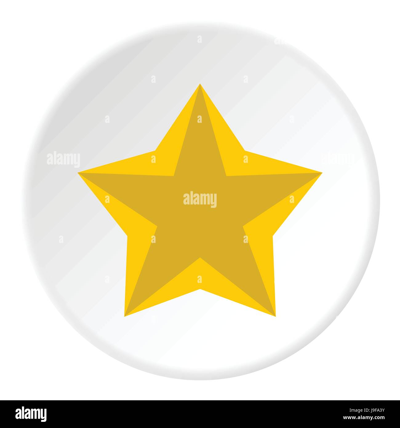 Convex five pointed celestial star icon Stock Vector Image & Art - Alamy