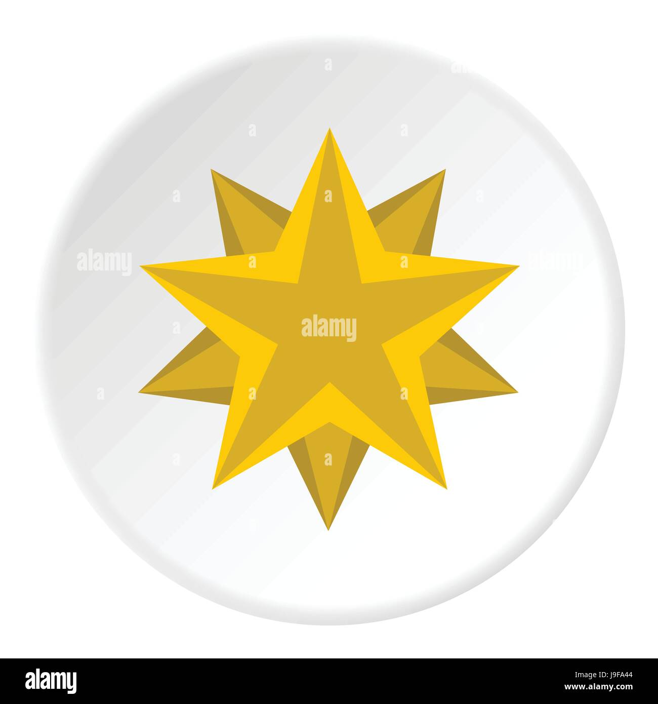 Two crossed stars icon, flat style Stock Vector Image & Art - Alamy