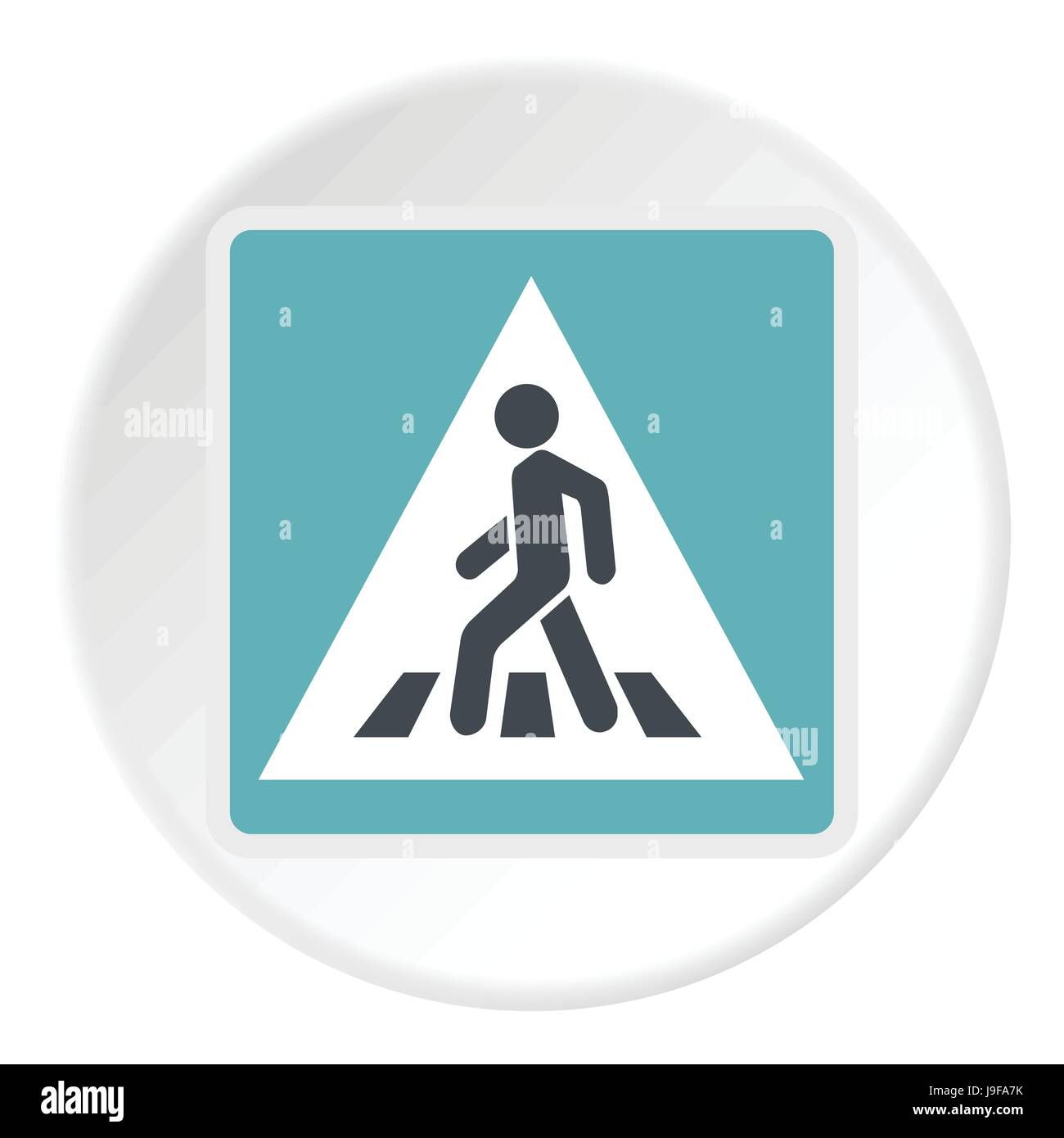 Walkway pedestrian marking Stock Vector Images - Alamy
