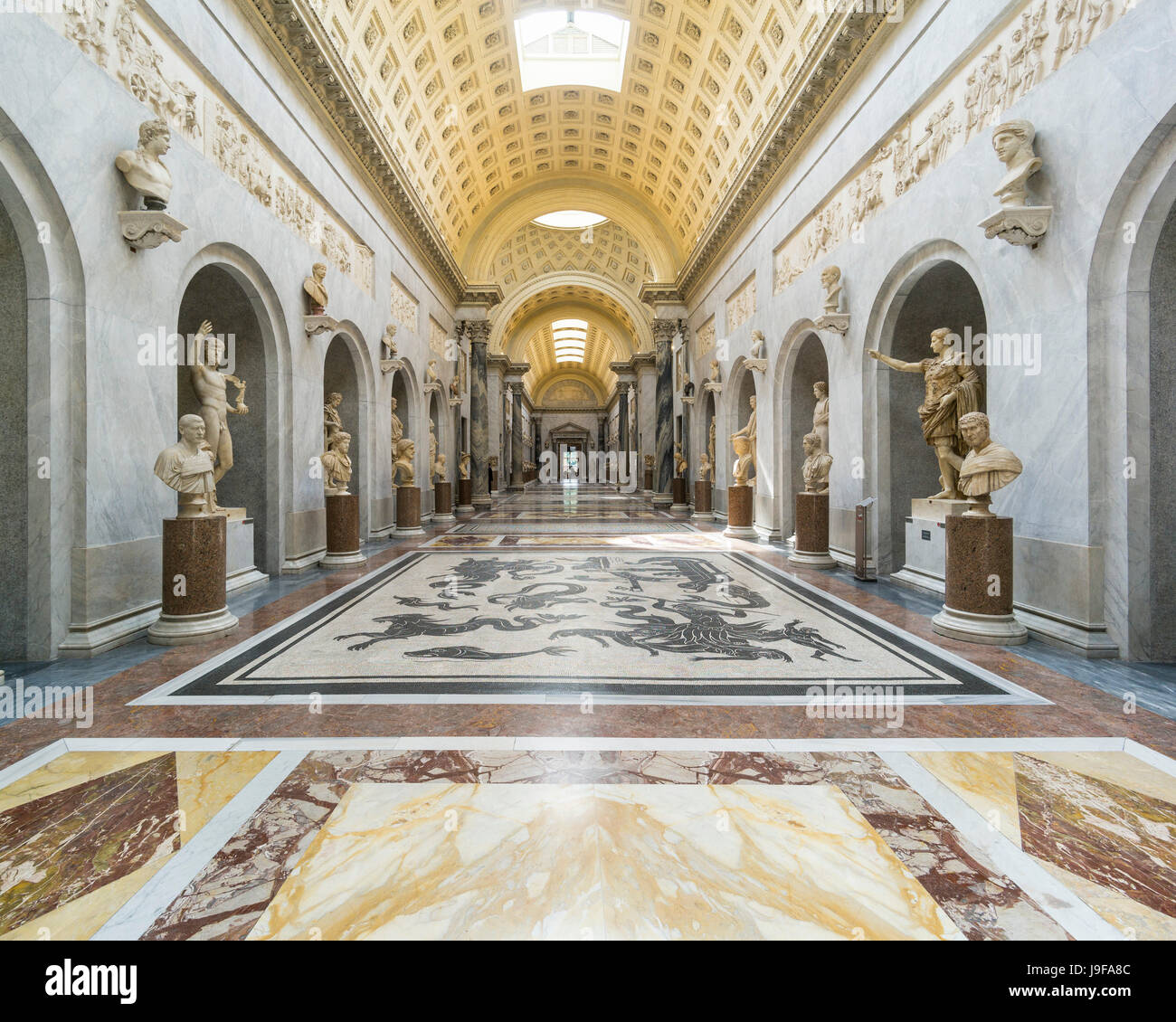 Statue Braccio Nuovo Vatican Museums High Resolution Stock Photography ...