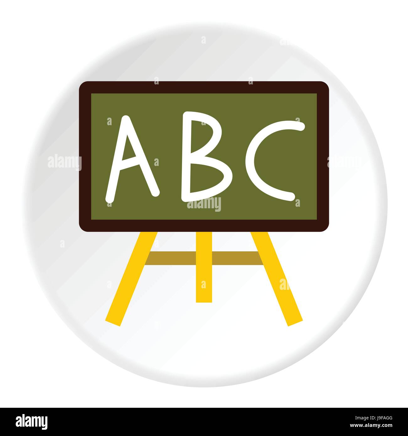 School board icon, flat style Stock Vector Image & Art - Alamy