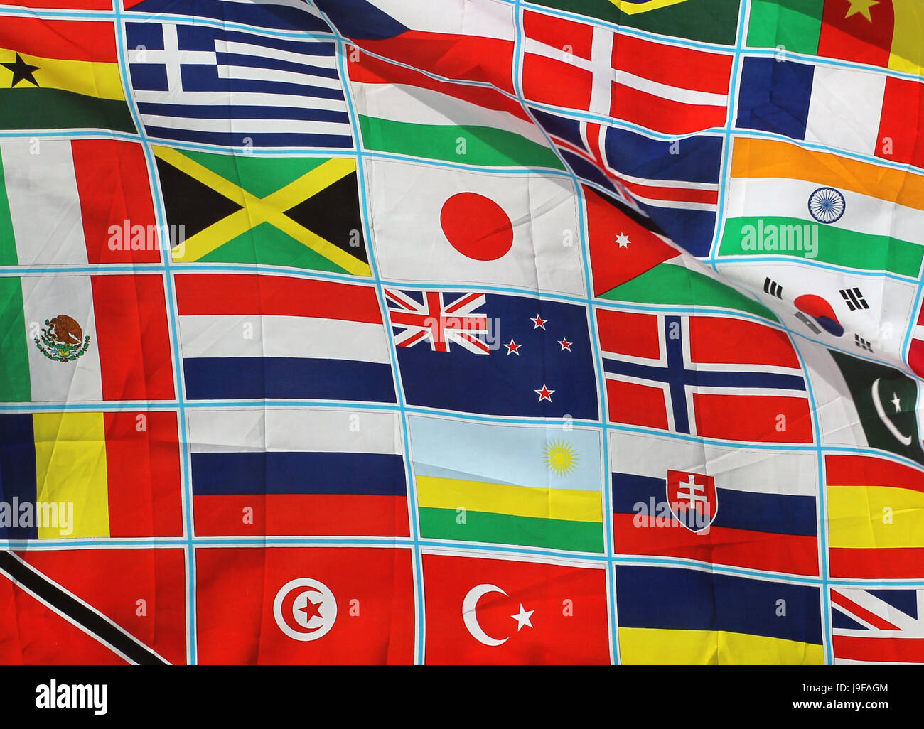 harmony, abstract, togetherness, flags, symbols, different, globe ...