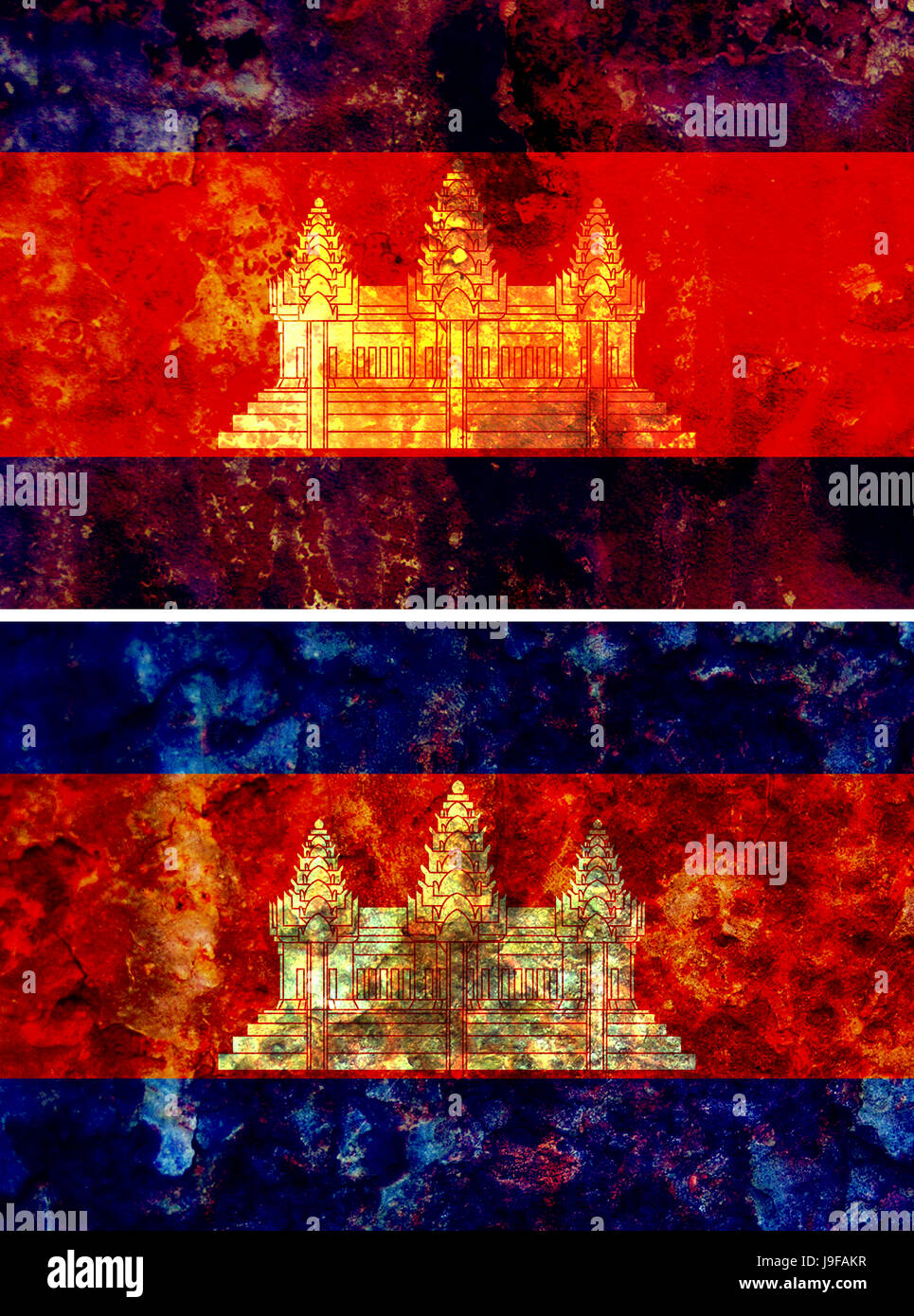 political, colour, conflict, asia, wall, flag, rust, paint, spray ...