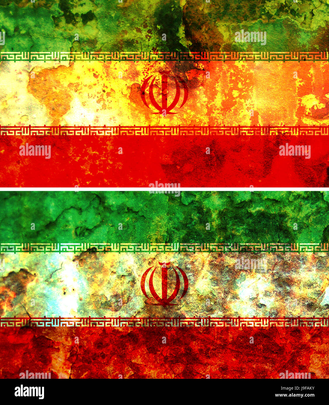 political, colour, conflict, asia, wall, flag, rust, paint, spray ...