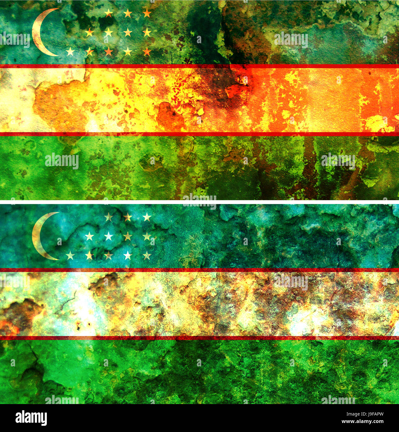 political, colour, conflict, asia, wall, flag, rust, paint, spray ...