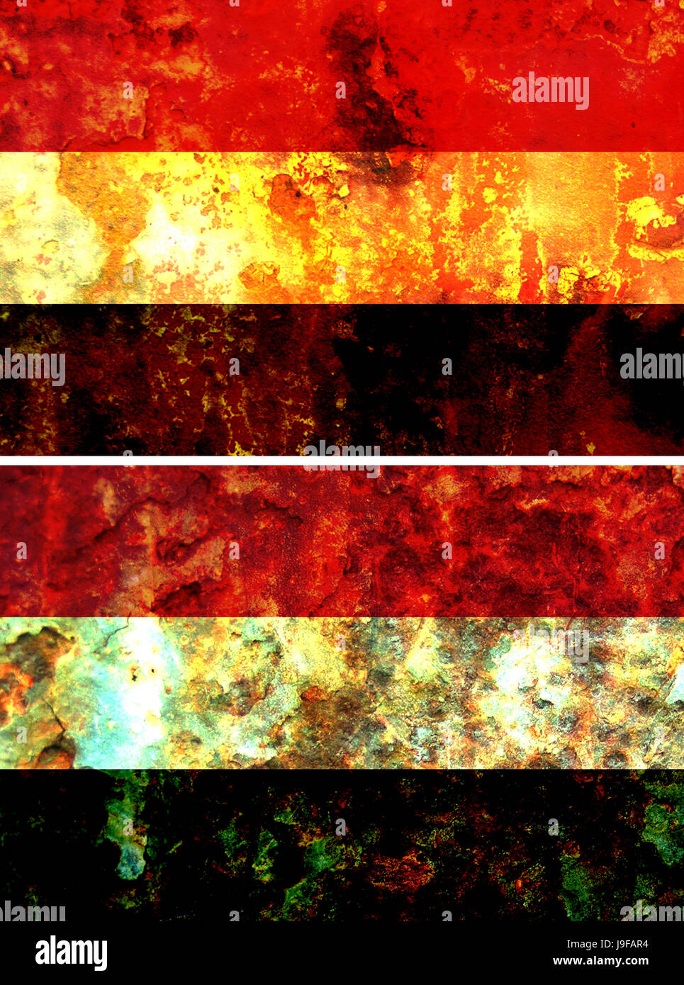 political, colour, conflict, asia, wall, flag, rust, paint, spray ...