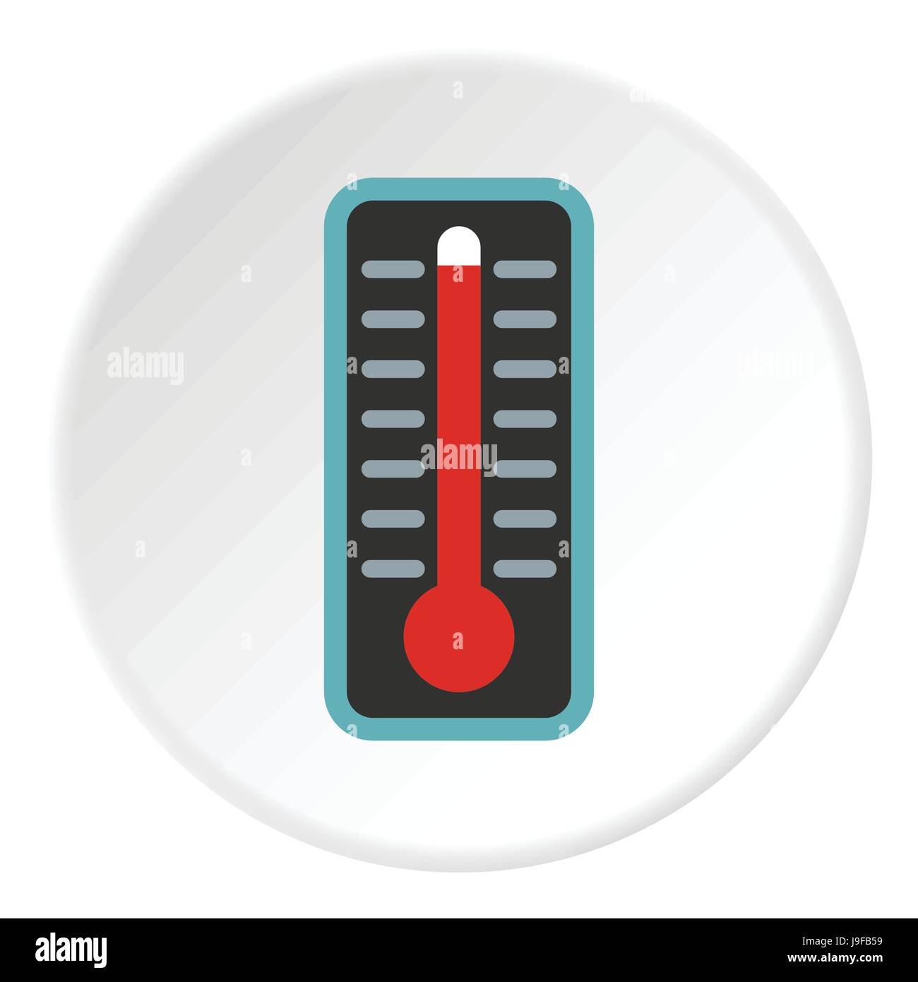Thermometer and fire high temperature Cut Out Stock Images & Pictures ...